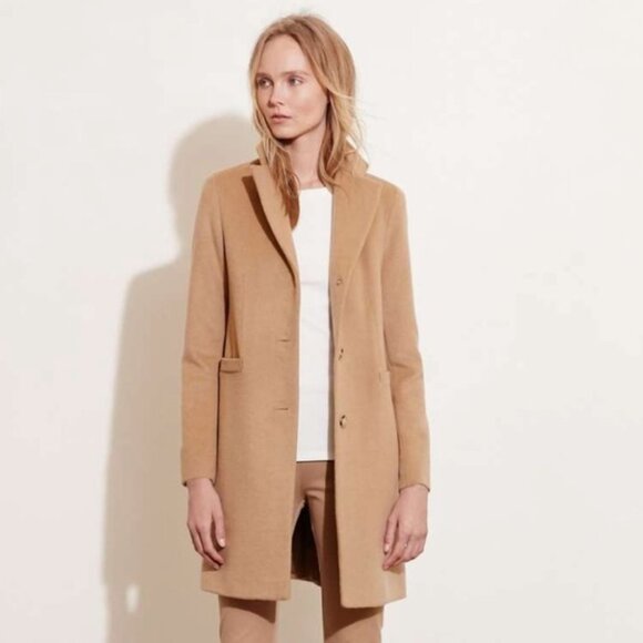 Ralph Lauren | Jackets & Coats | Ralph Lauren Camel Coat Size P Quiet ...